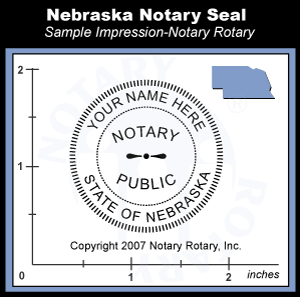 Nebraska Notary Seal Embosser
