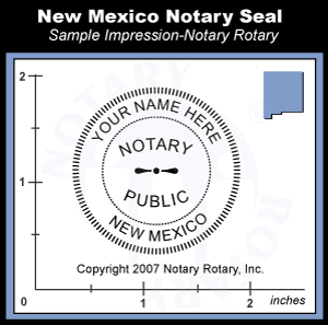 New Mexico Notary Seal Embosser