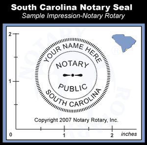 South Carolina Notary Seal Embosser