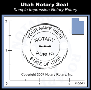 Utah Notary Seal Embosser