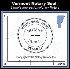 Vermont Notary Seal Embosser