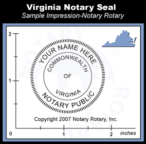 Virginia Notary Seal Embosser