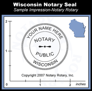 Wisconsin Notary Seal Embosser